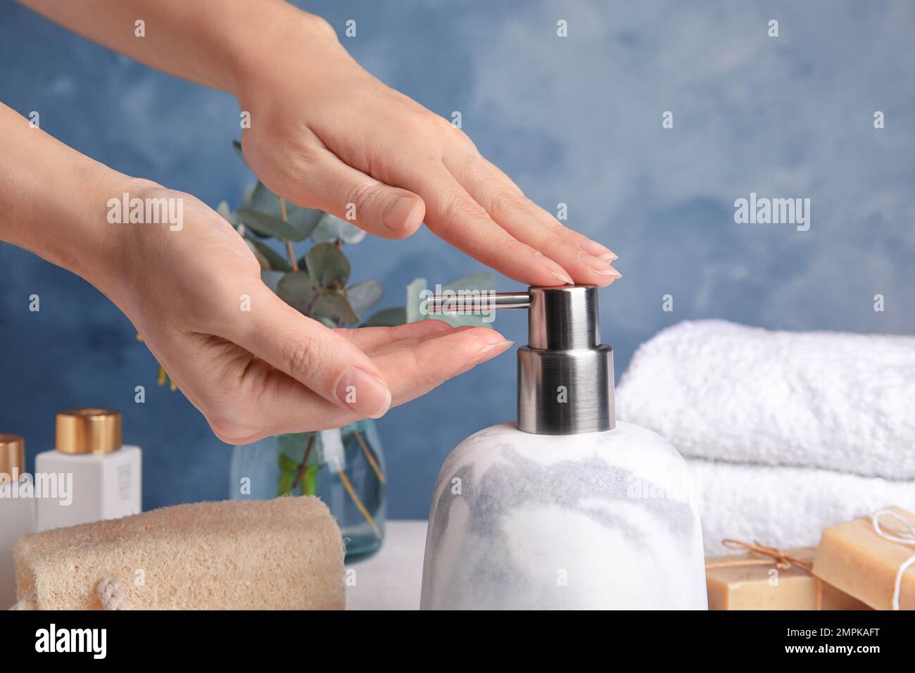 Woman using toilet hi-res stock photography and images - Alamy