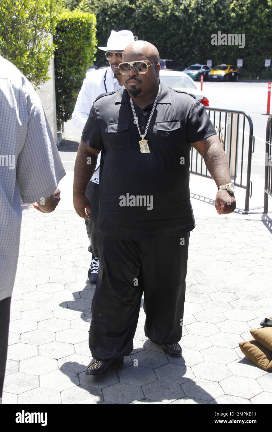 American recording artist CeeLo Green makes an appearance on ‘Extra ...