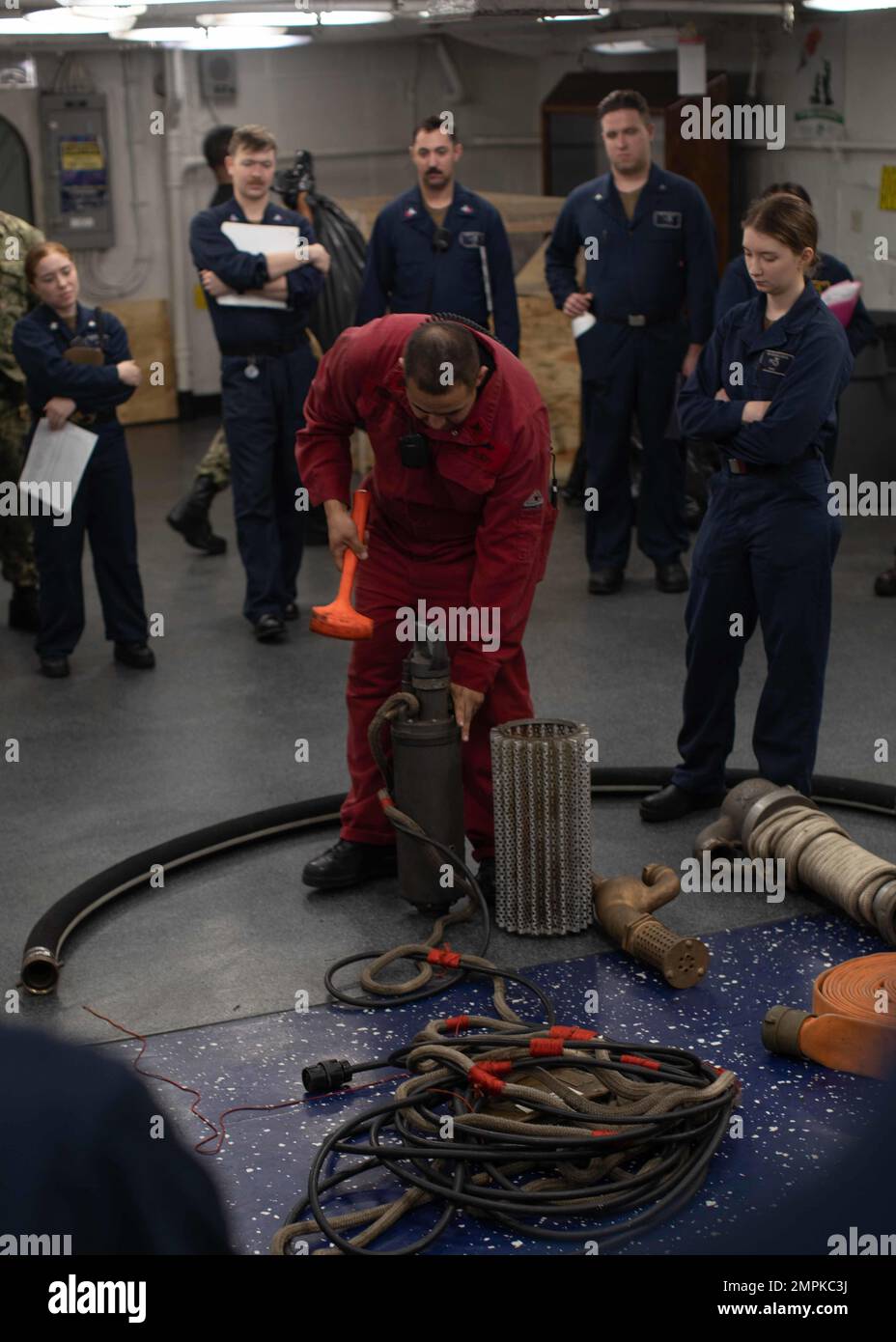 Ships mess decks hi-res stock photography and images - Alamy