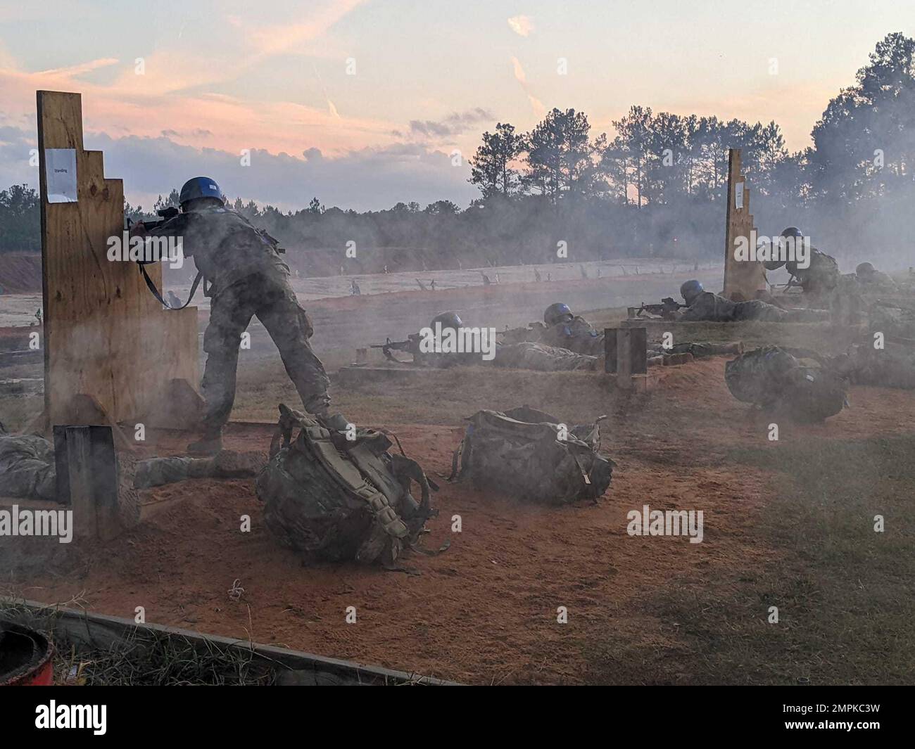 Trainees at Fort Jackson take on Basic Rifle Marksmanship Stock Photo ...