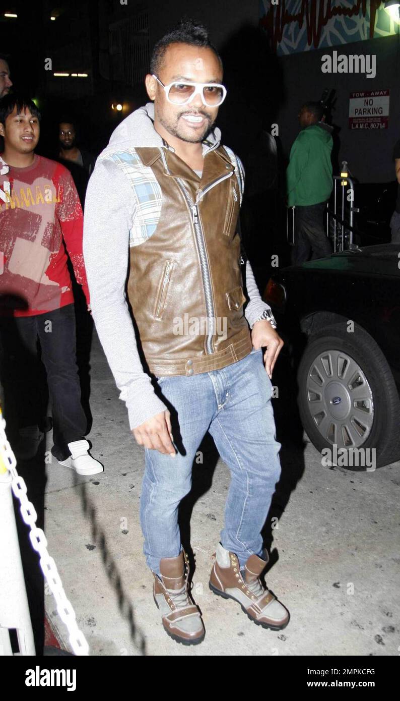 apl.de.ap at My House. Hollywood, CA. 6/17/09 Stock Photo - Alamy