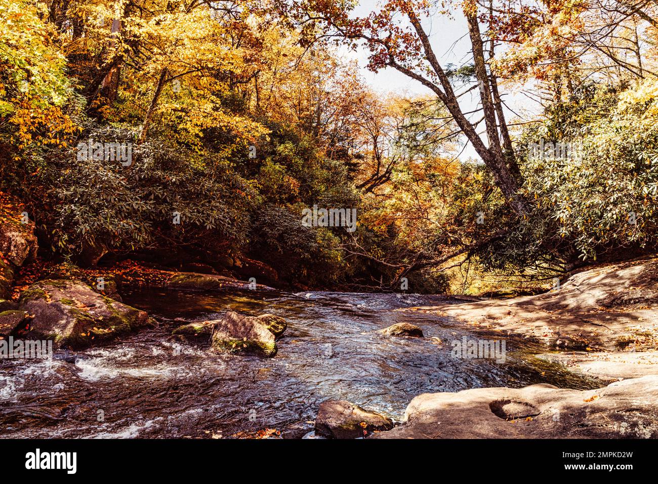 Autumn in Highlands North Carolin Stock Photo - Alamy