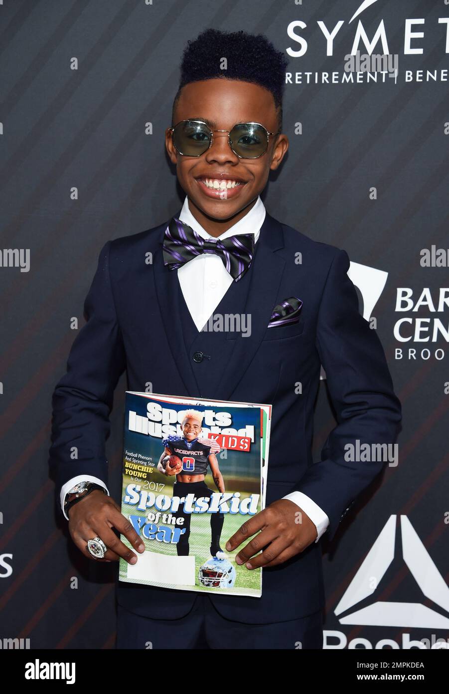 S.I. Kids SportsKid of the year honoree Maxwell "Bunchie" Young attends ...