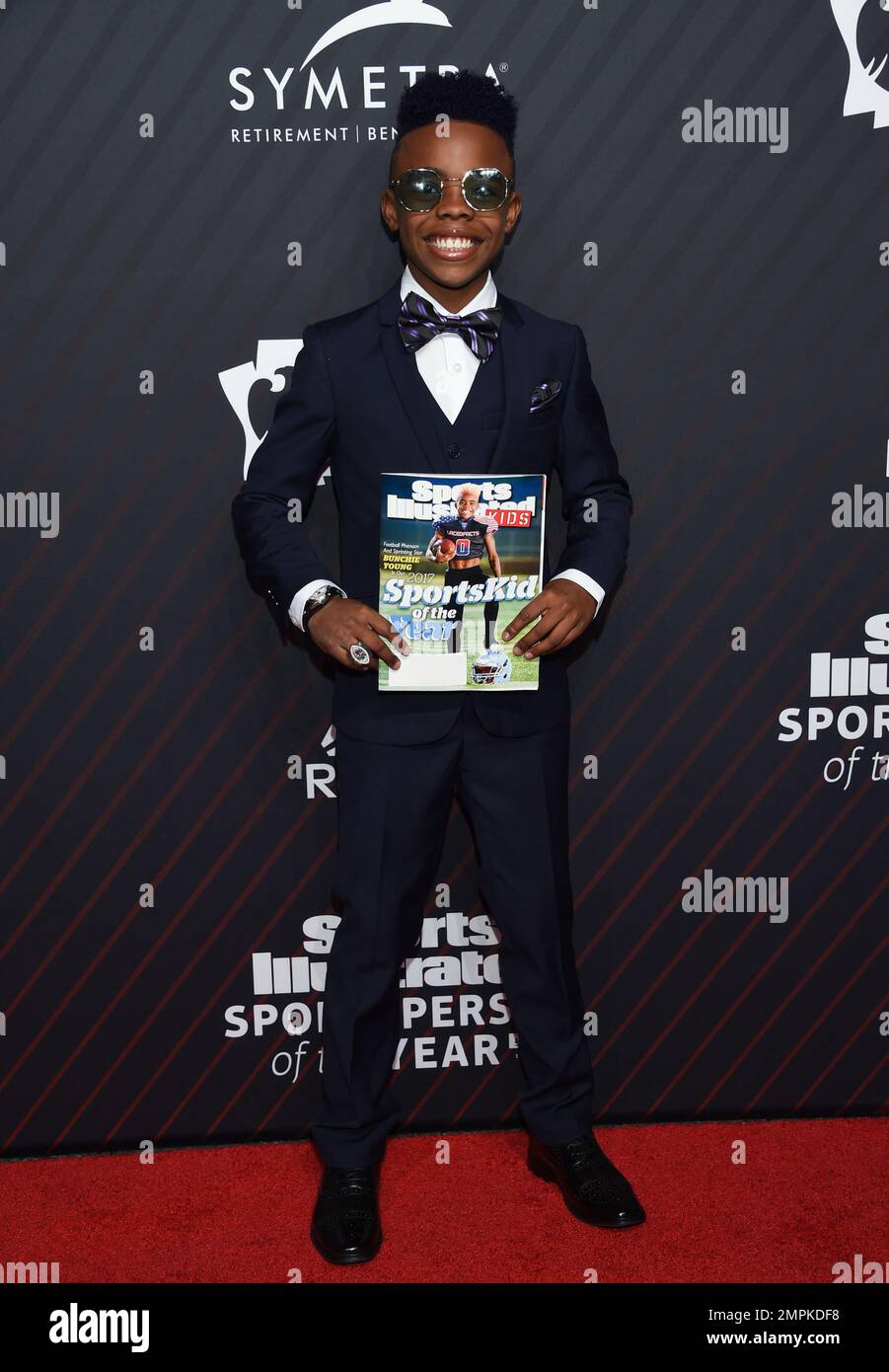 S.I. Kids SportsKid of the year honoree Maxwell "Bunchie" Young attends ...