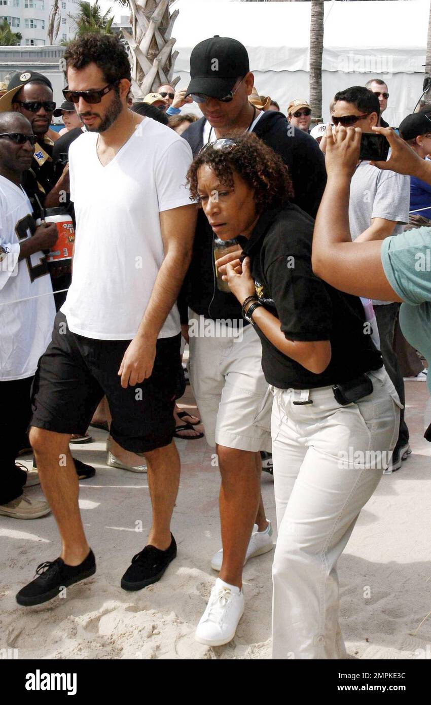 Alex "A Rod" Rodriguez arrives to participate in DirecTV's Fourth ...