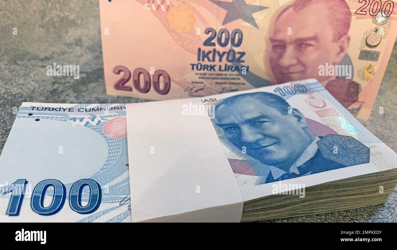 Lira banknote hi-res stock photography and images - Alamy