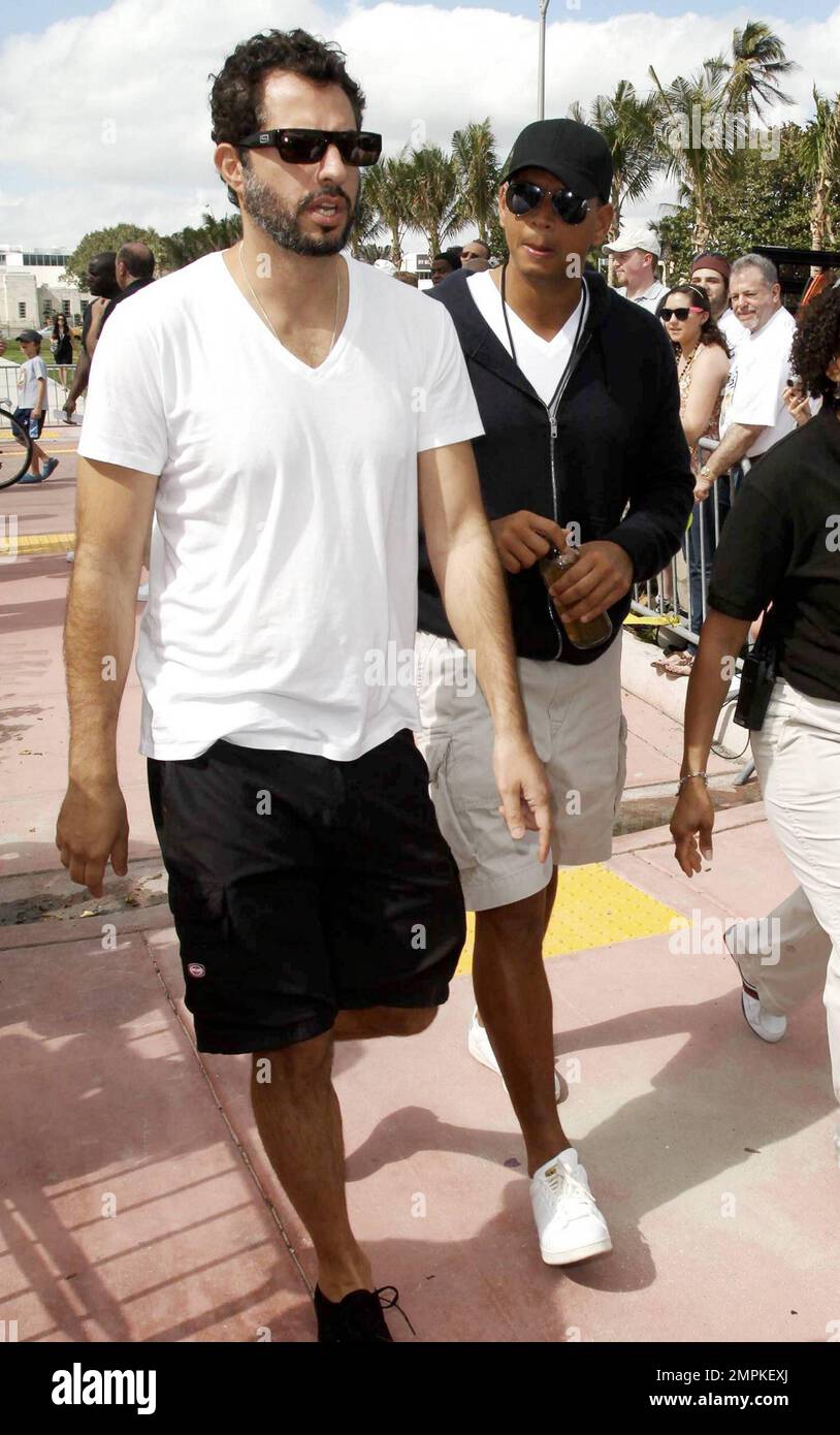 Alex "A Rod" Rodriguez arrives to participate in DirecTV's Fourth ...