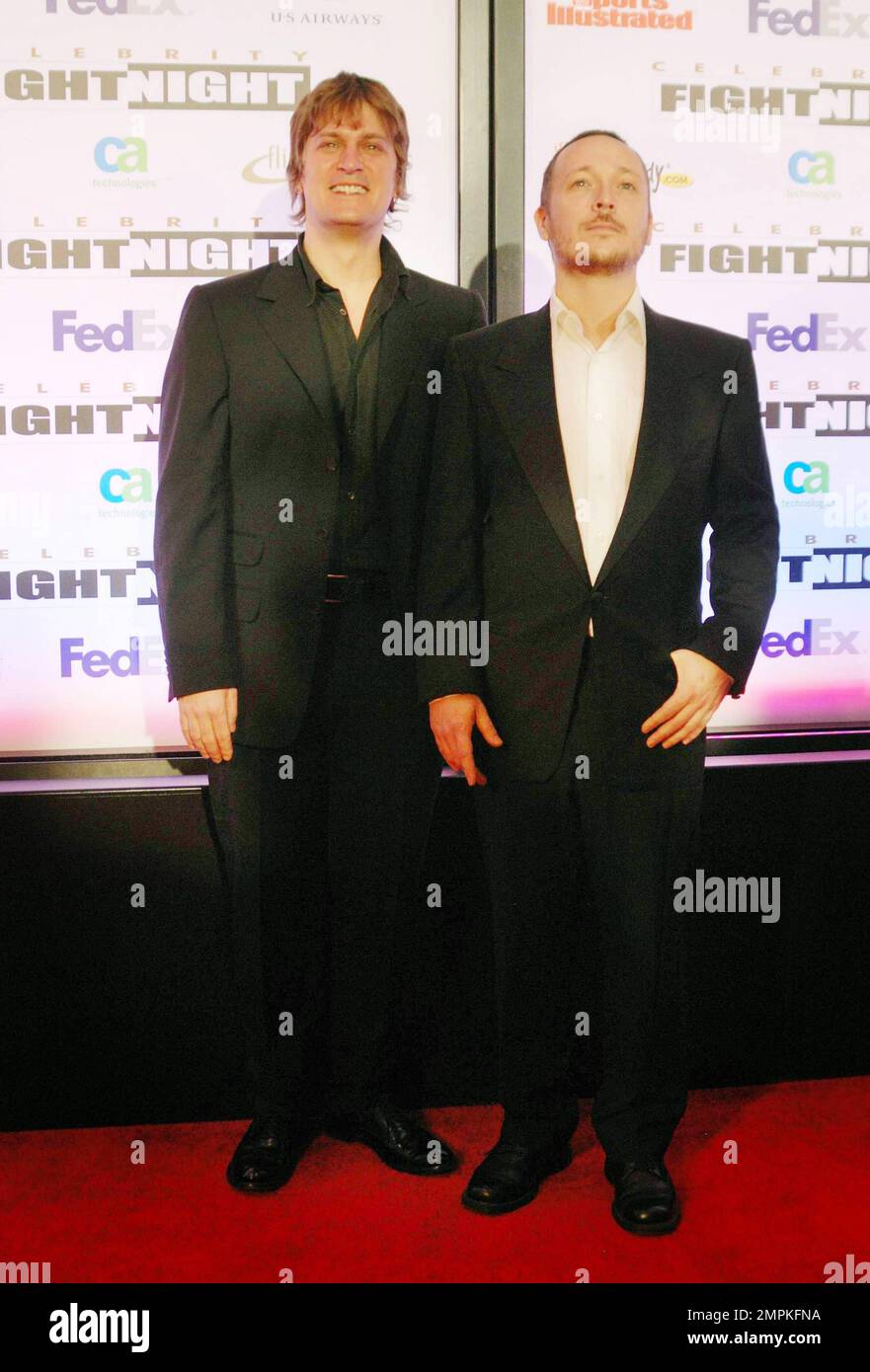 Rob Thomas and Paul Doucette pose for photographers on the red carpet ... Rob Thomas and Paul Doucette pose for photographers on the red carpet ...