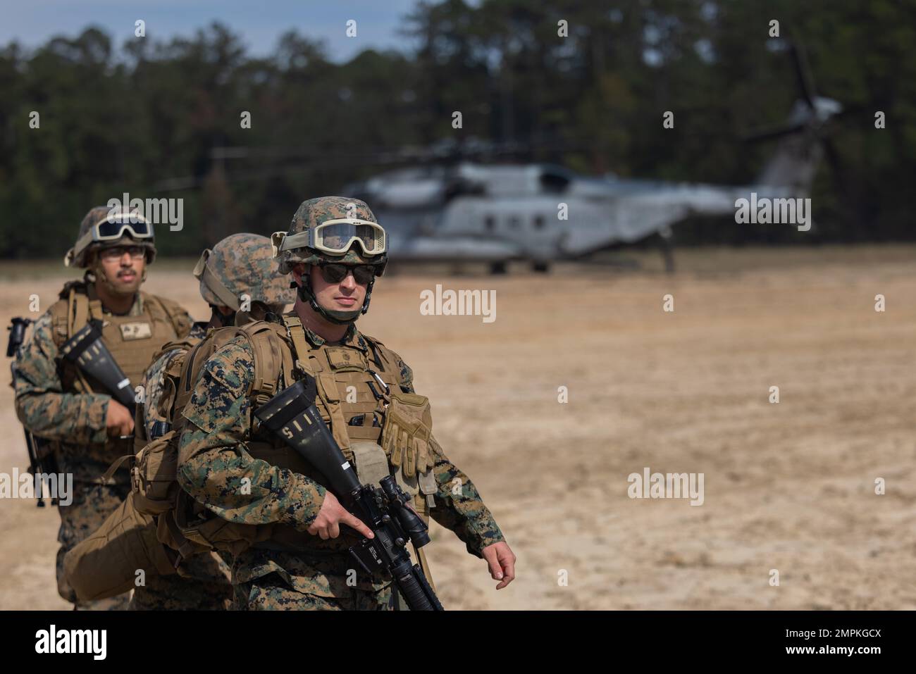 U.S. Marines with Marine Wing Support Squadron 273, Marine Air Control ...