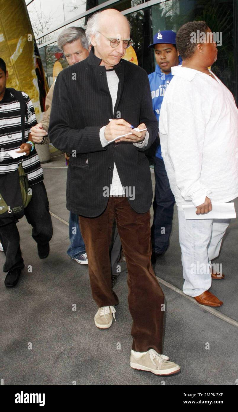 Larry david lakers hi-res stock photography and images - Alamy