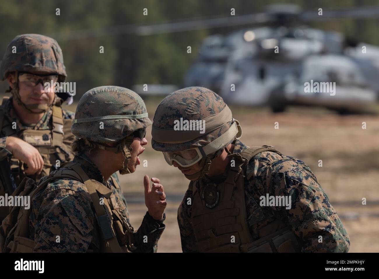 U.S. Marines with Marine Wing Support Squadron 273, Marine Air Control ...