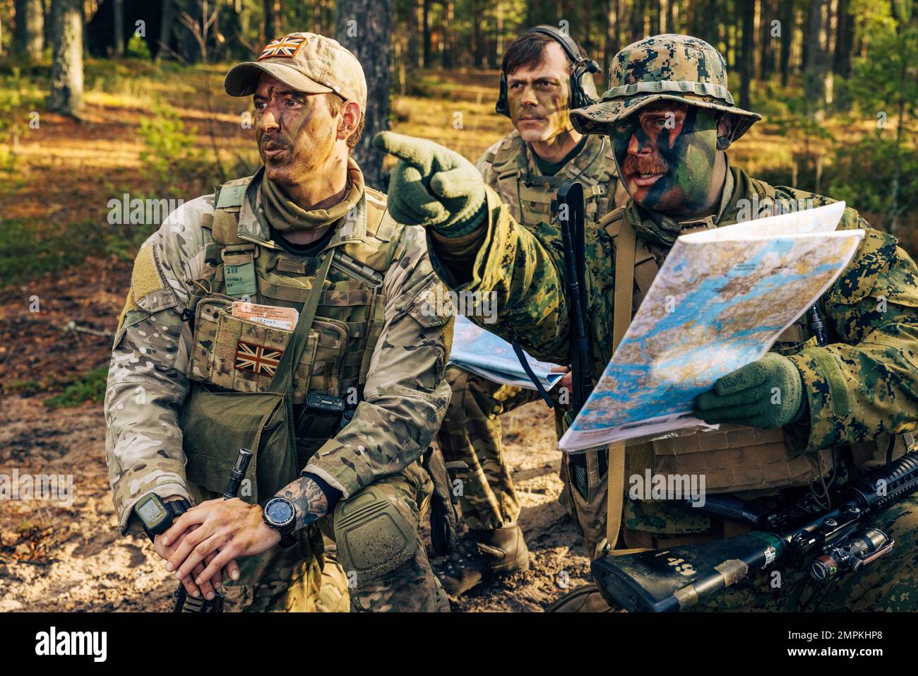 U.S. Marine Corps Sgt. Kevin Hackman, a Joint Terminal Attack ...