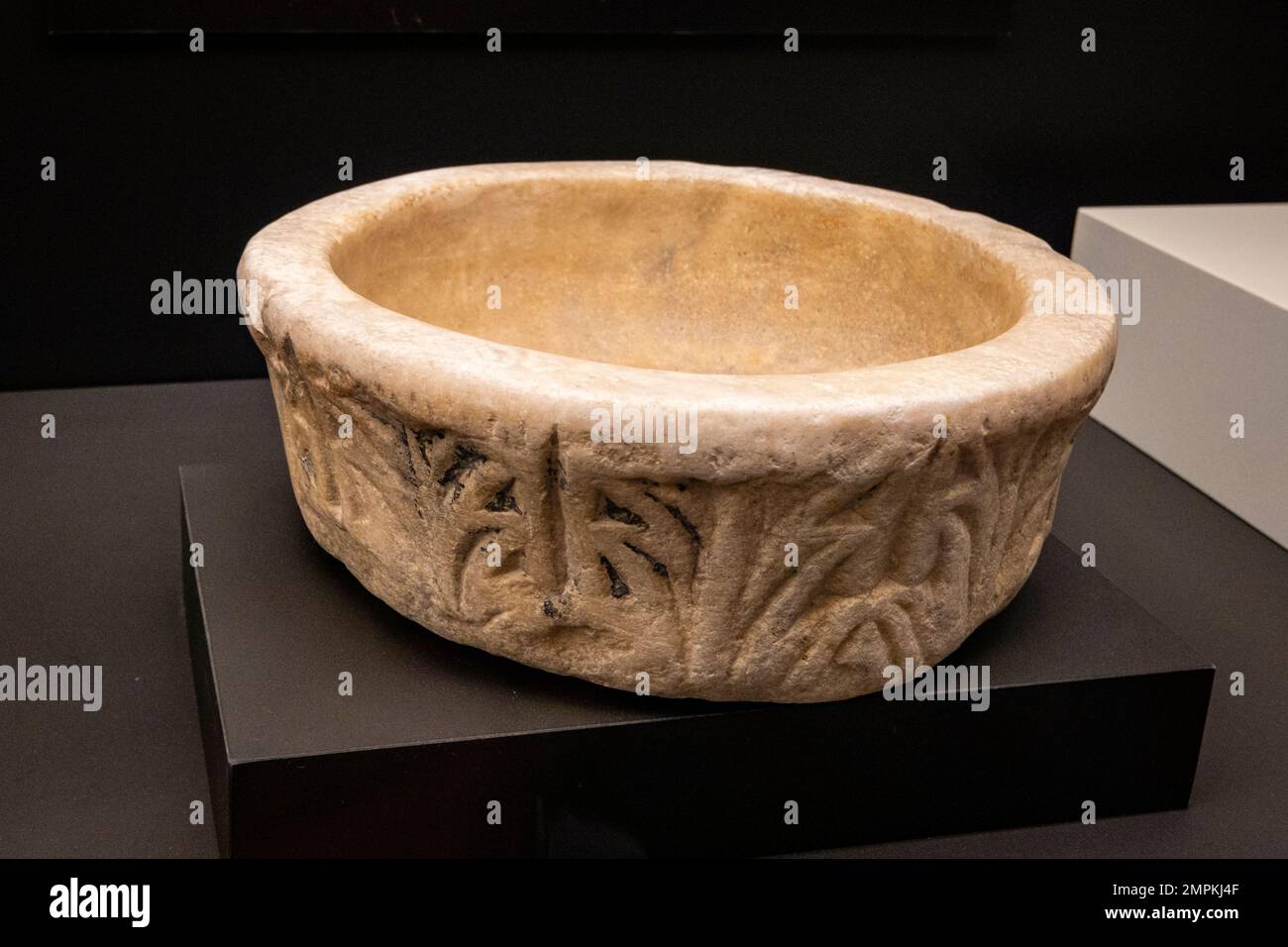 alabaster pool, 7th century, Museum of the Councils and the Visigoth ...