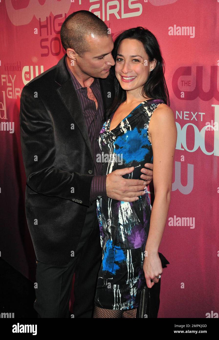 Nigel Barker and wife Cristen Chin walk the red carpet at The CW: It's ...