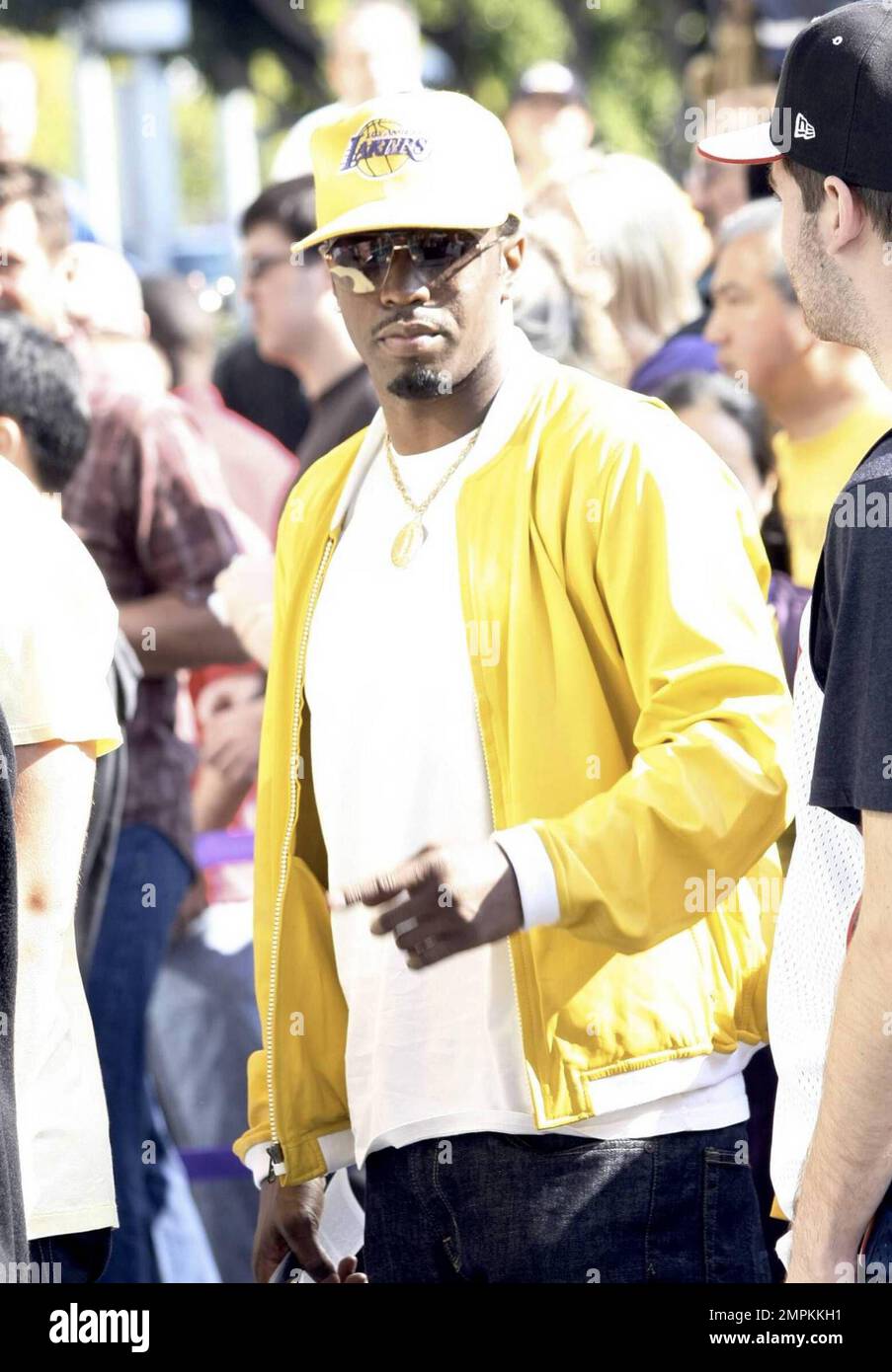 Sean "P Diddy" Combs and son Christian arrive for the Los Angeles ...