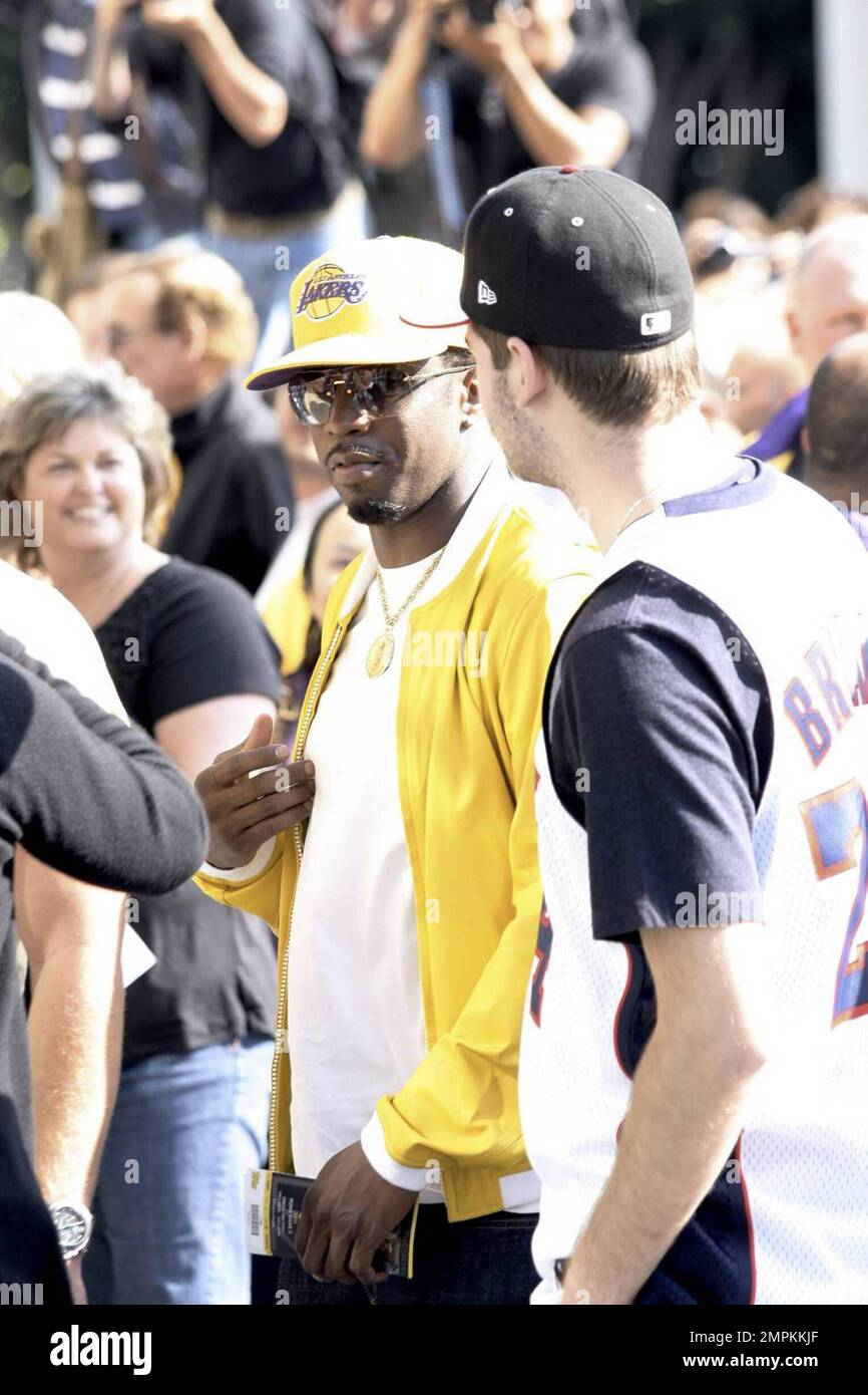 Sean "P Diddy" Combs and son Christian arrive for the Los Angeles ...