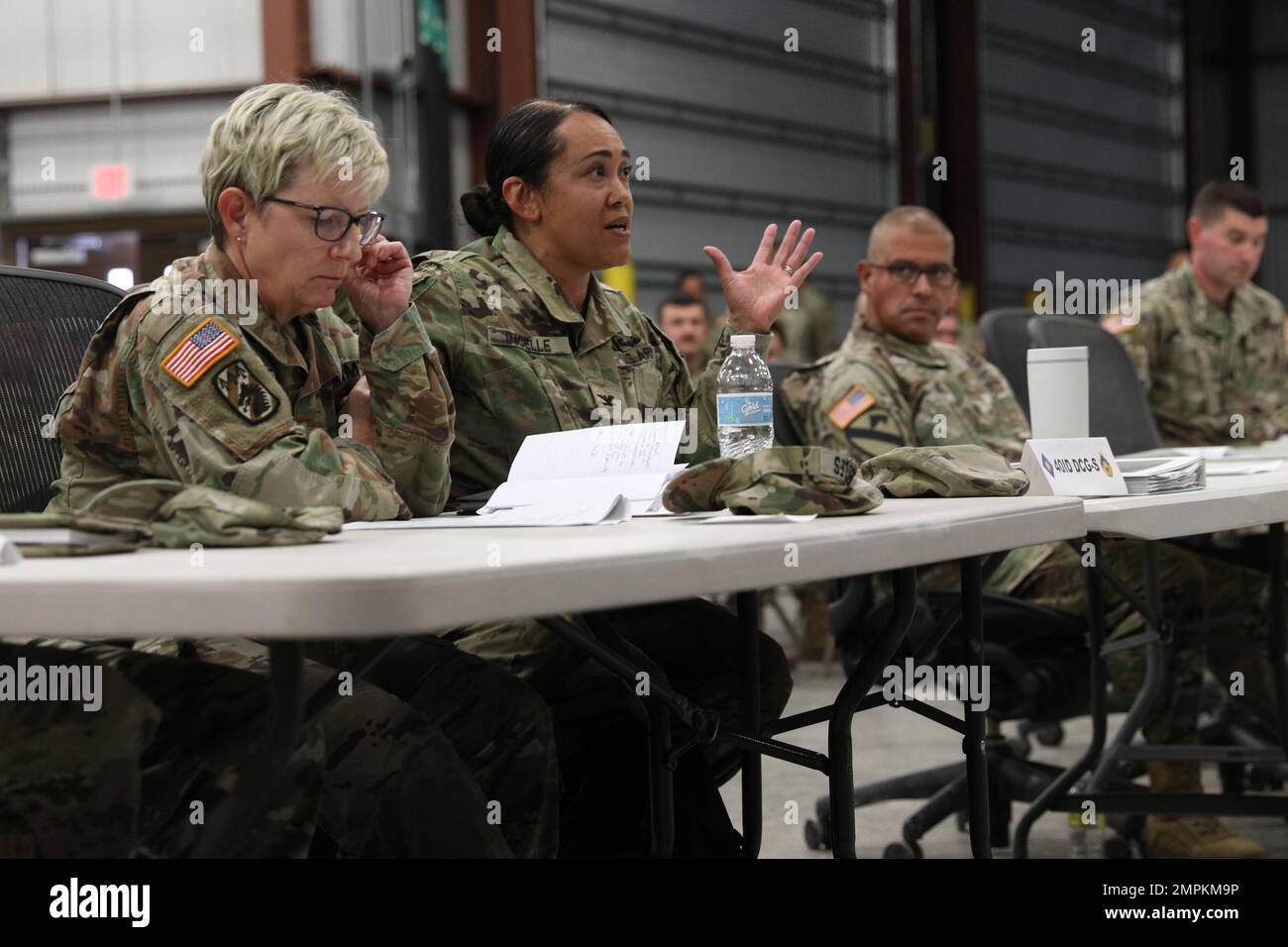 U.S. Army Col. Marlena DeCelle, the deputy commanding general for ...