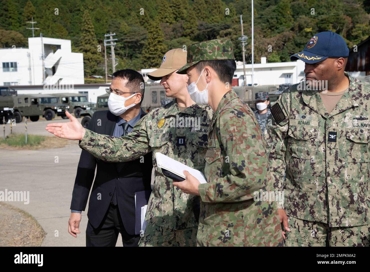 Lt. Stephen Caezza, security officer at Commander, Fleet Activities ...