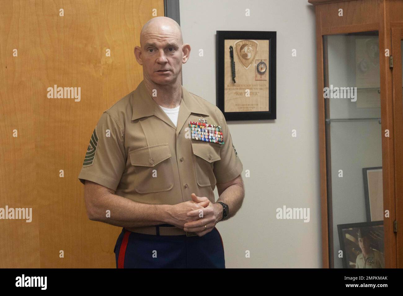 U.S. Marine Corps Sgt. Maj. Troy E. Black, the 19th Sergeant Major of ...