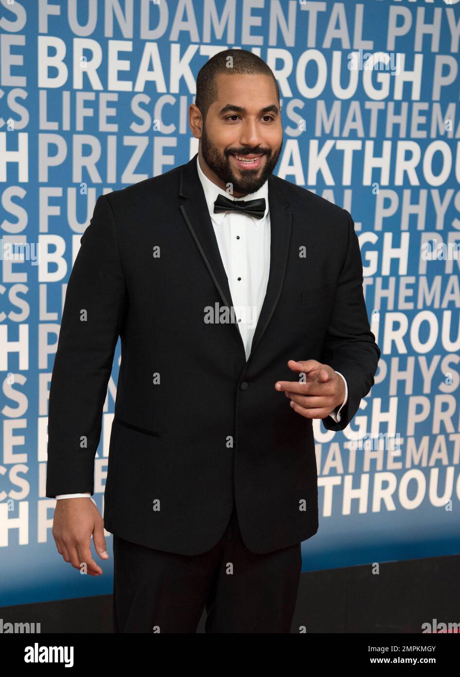 NFL player turned mathematician John Urschel arrives at the 6th annual ...