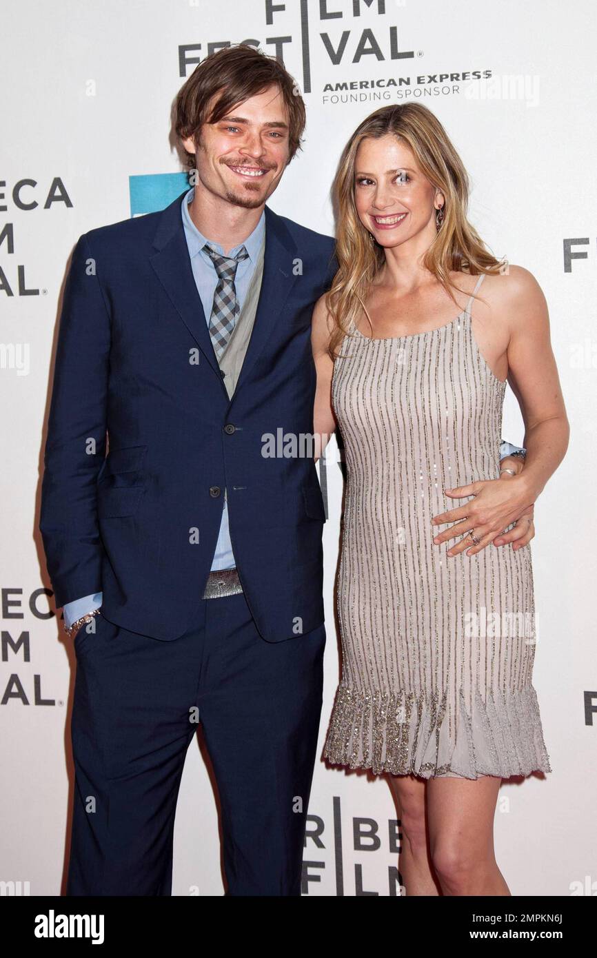 Christopher Backus and his wife, actress Mira Sorvino, attend the ...