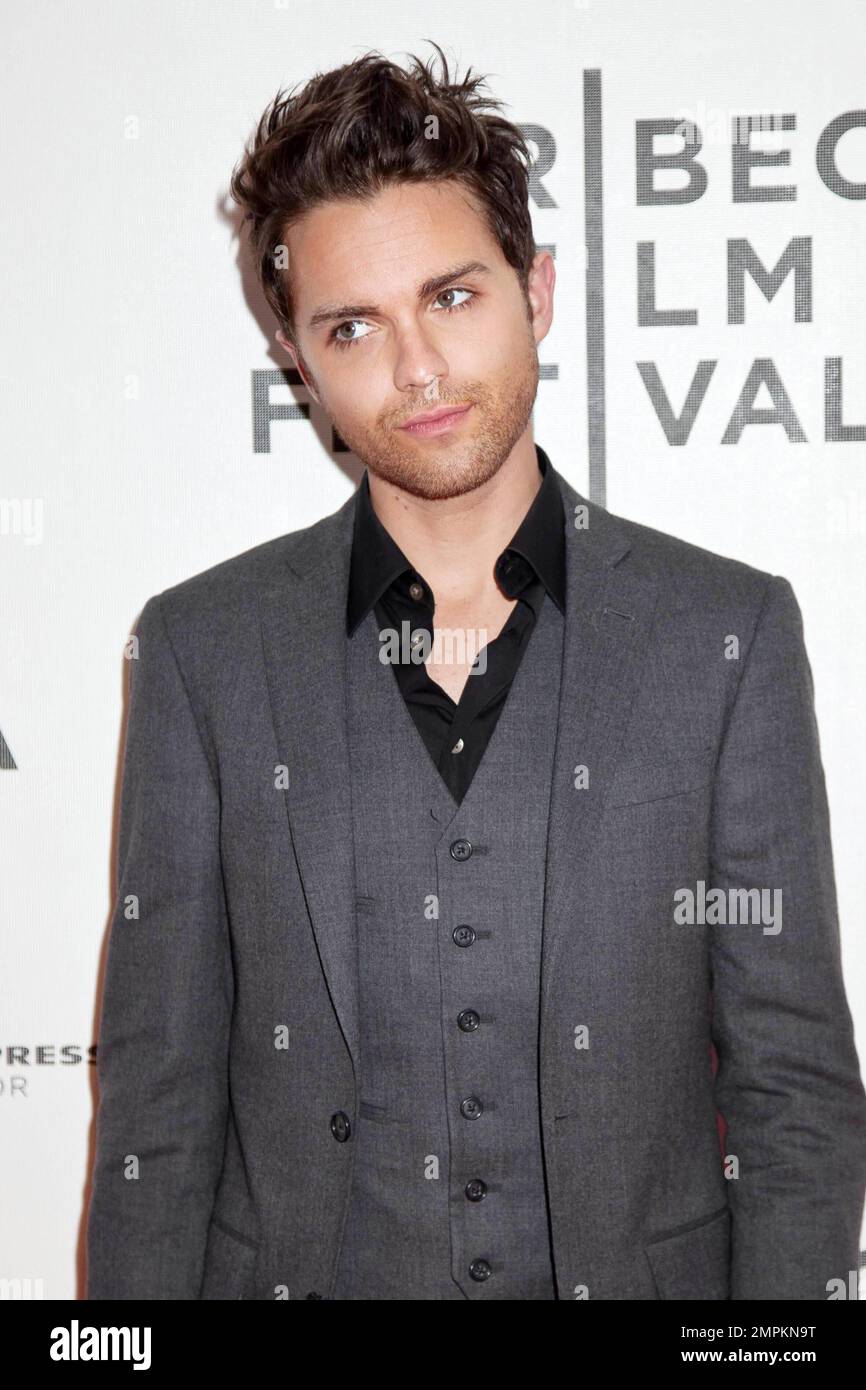 Thomas Dekker attends the premiere for 'Angel's Crest' at the 2011 ...