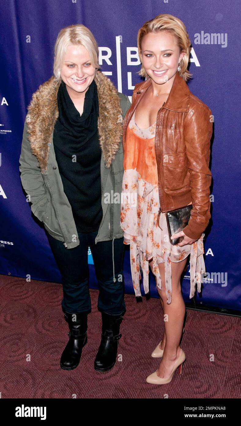Amy Poehler and Hayden Panettiere attend the 'Hoodwinked Too!' family ...