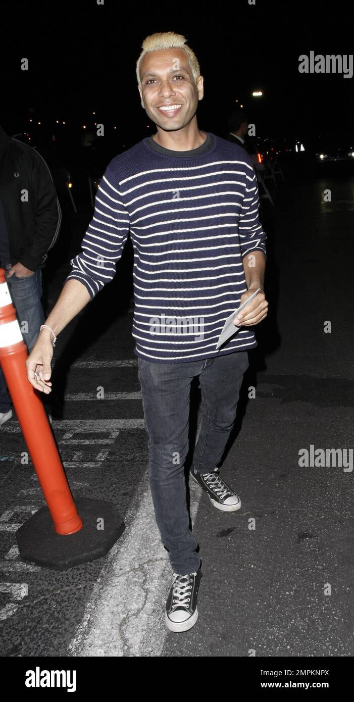 'No Doubt' band member Tony Kanal attends a Prince concert at The Forum ...