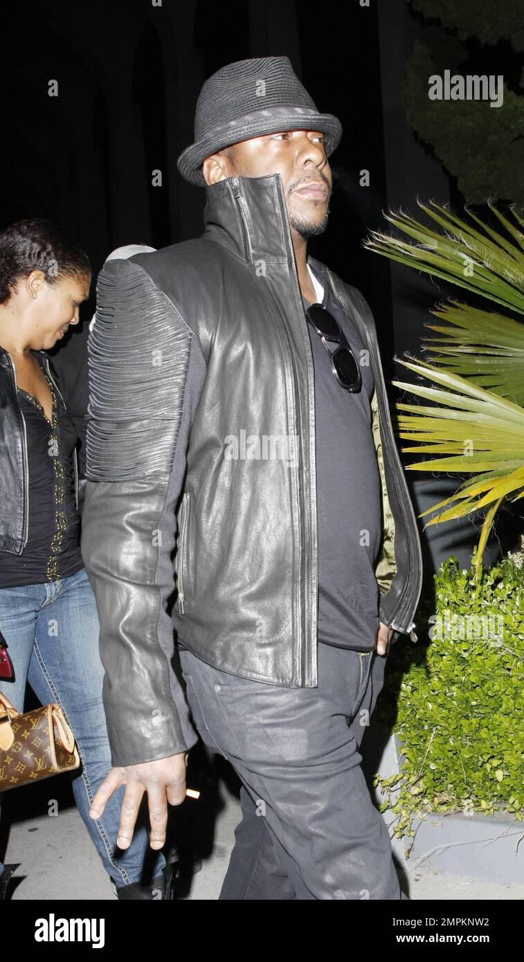 Bad boy rapper Bobby Brown attends a Prince concert at The Forum in Los ...