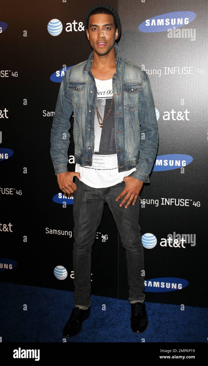 Singer Mateo attends the Samsung Infuse 4G For AT&T Launch Event ...