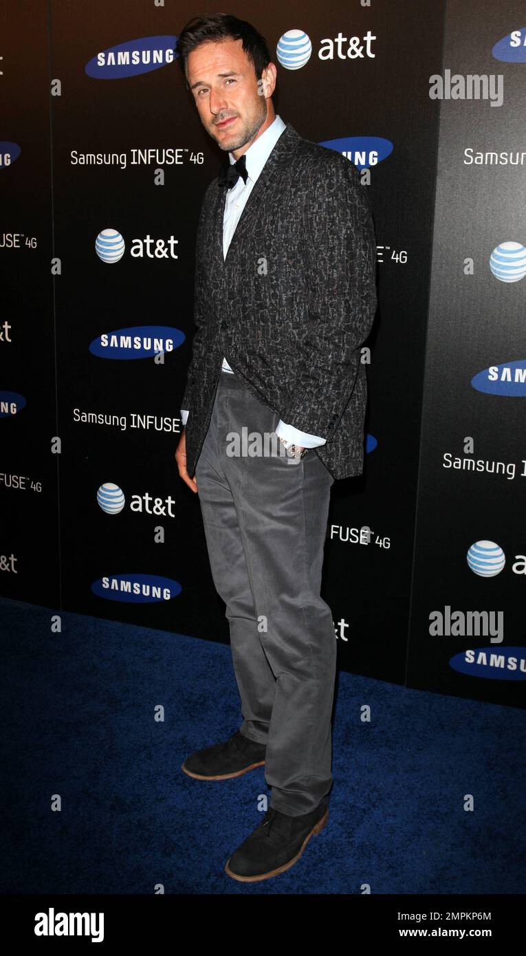 Actor David Arquette attends the Samsung Infuse 4G For AT&T Launch ...