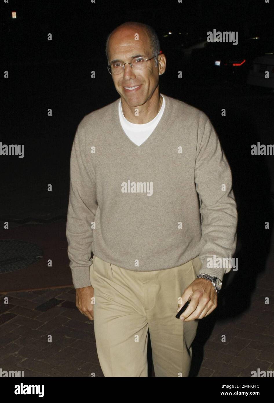 CEO of DreamWorks Animation Jeffrey Katzenberg arrives at Nobu Malibu ...