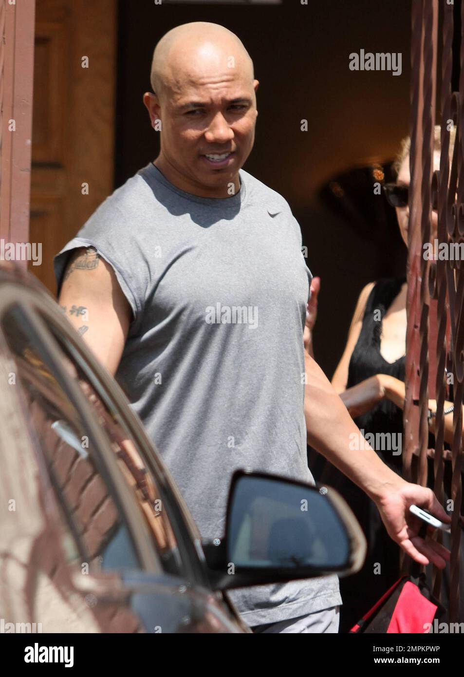Hines Ward leaving the rehearsal studio for "Dancing with the Stars" in ...