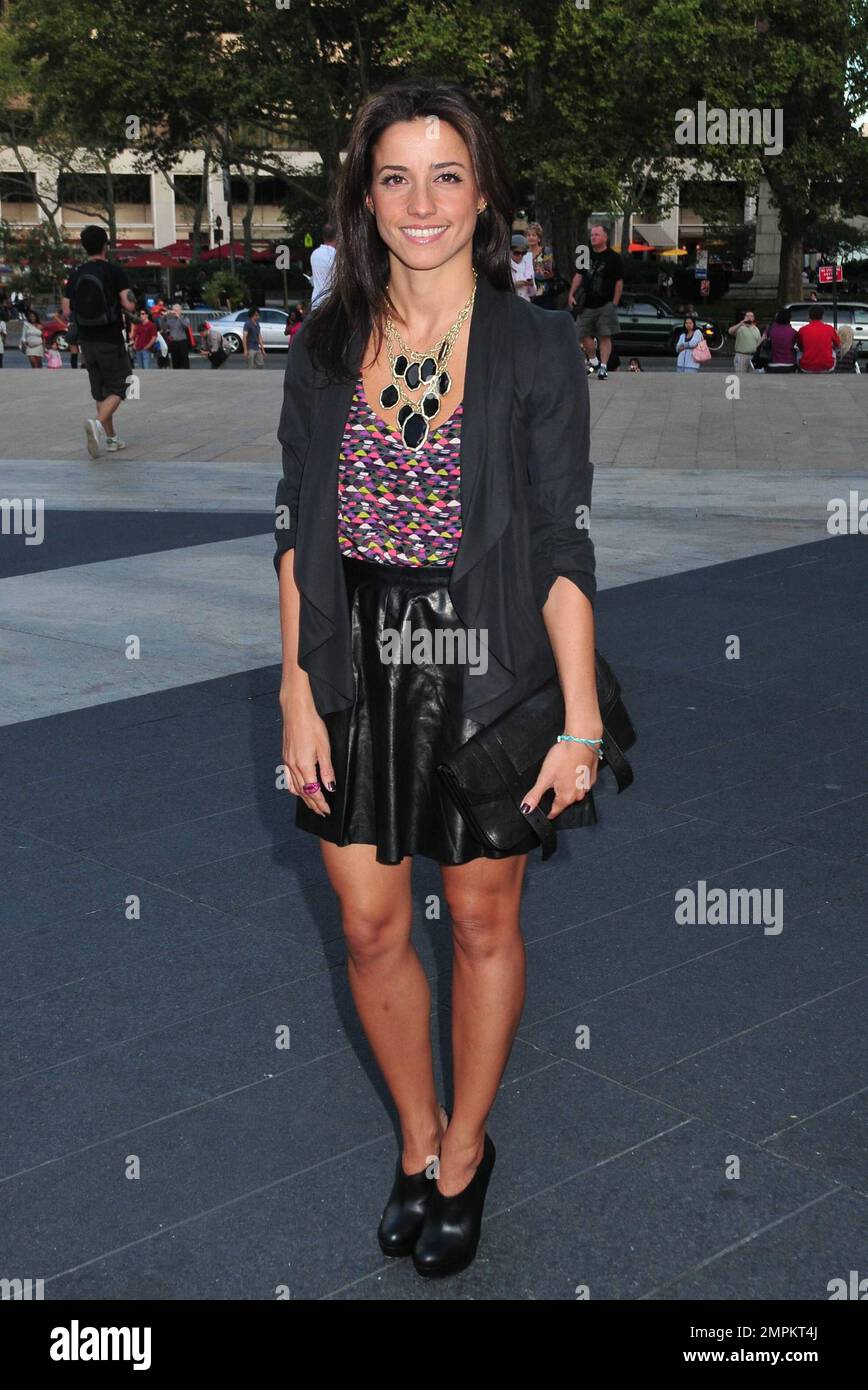 Fashion designer and socialite Shoshanna Lonstein Gruss arrives at a ...