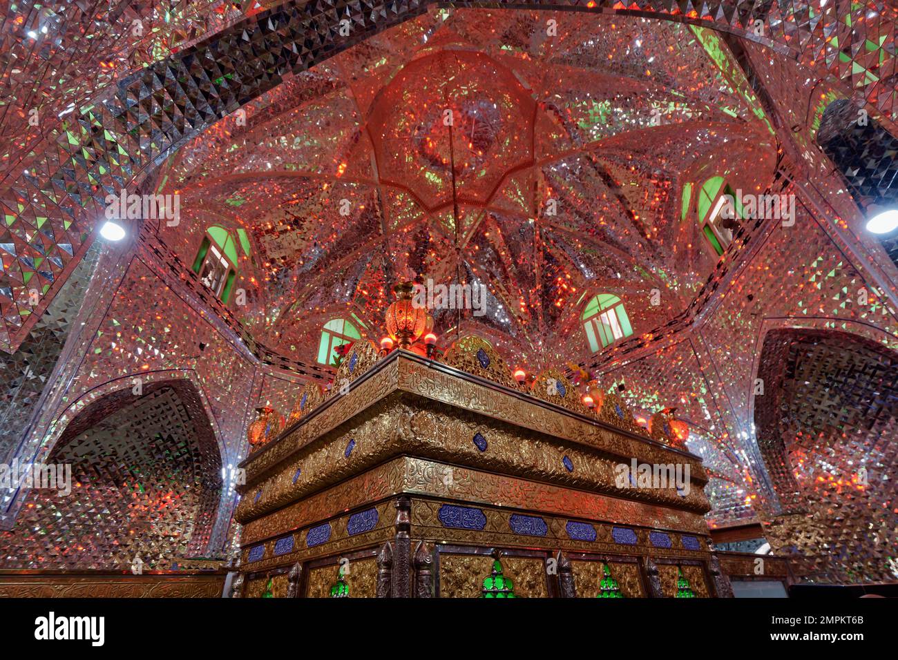 An inside view of the tomb of Daniel in Shush, Iran Stock Photo - Alamy