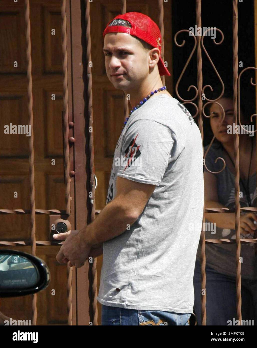 Reality TV star Karina Smirnoff arrives at a Los Angeles dance studio ...