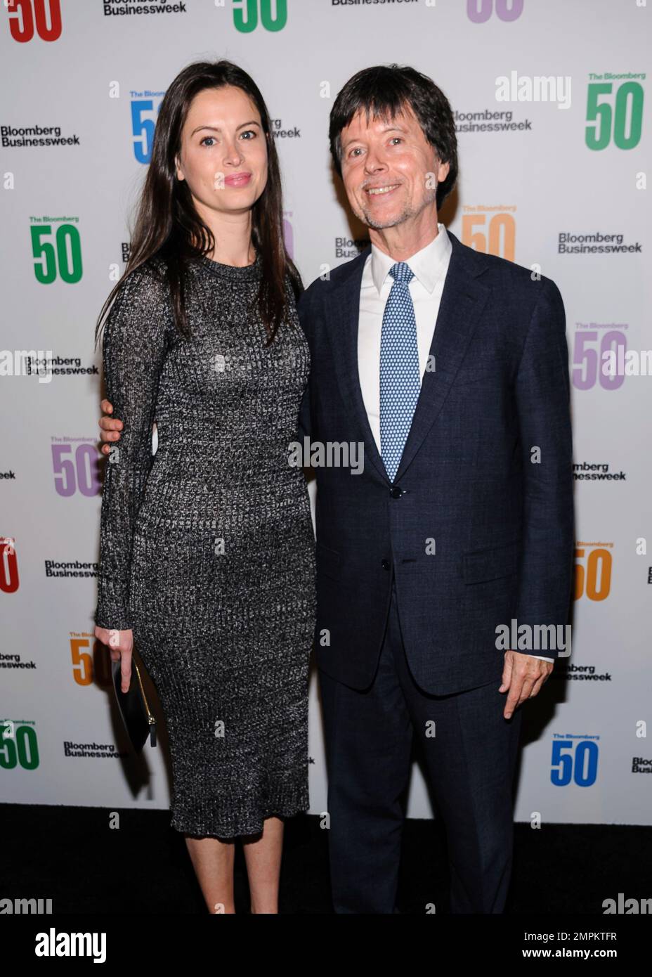 Lilly Burns, left, and Ken Burns attend The Bloomberg 50, a celebration ...