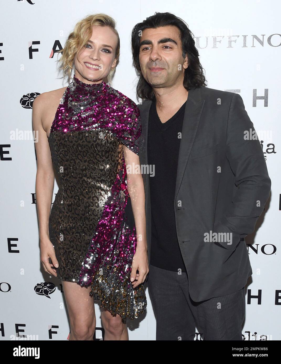Diane Kruger, left, and Fatih Akin attend the premiere of "In The Fade ...