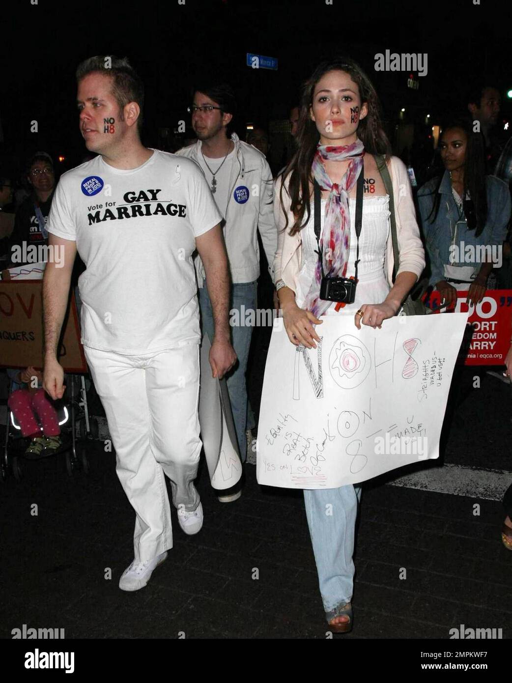 Celebrities Turn out in support of the Proposition 8 Rally to in Santa ...