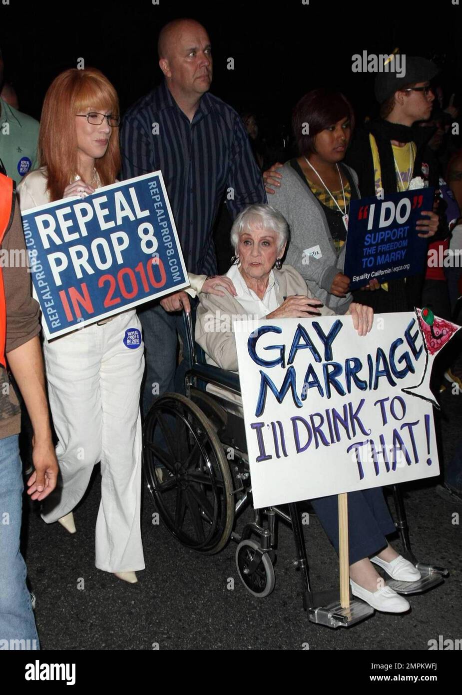 Celebrities Turn out in support of the Proposition 8 Rally to in Santa ...