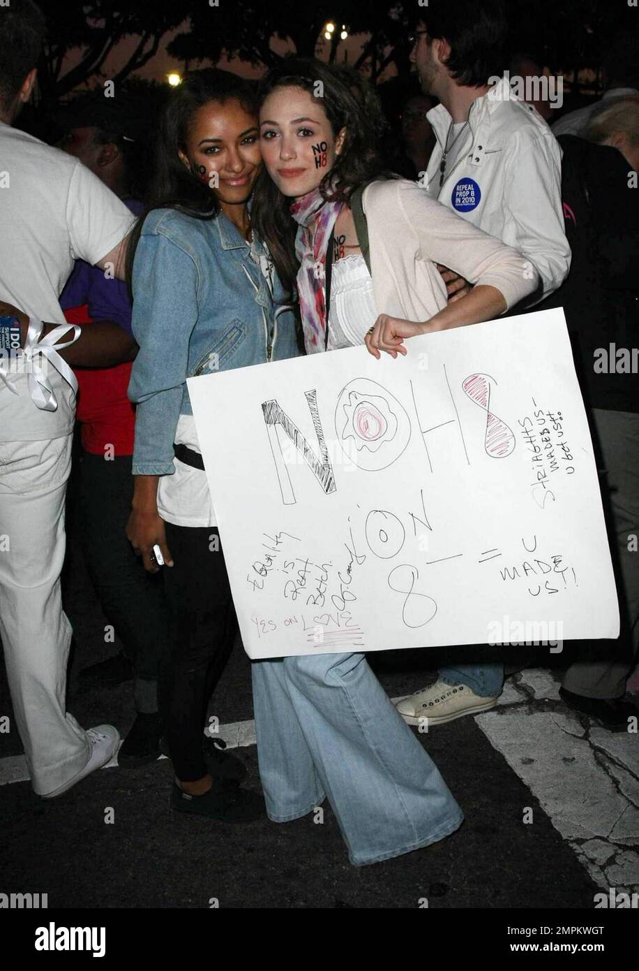 Celebrities Turn out in support of the Proposition 8 Rally to in Santa ...