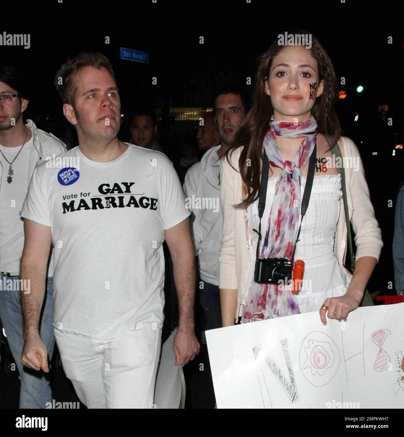 Celebrities Turn out in support of the Proposition 8 Rally to in Santa ...