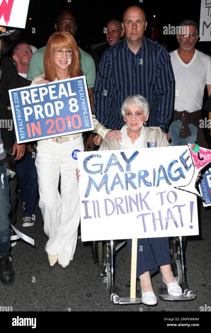 Celebrities Turn out in support of the Proposition 8 Rally to in Santa ...