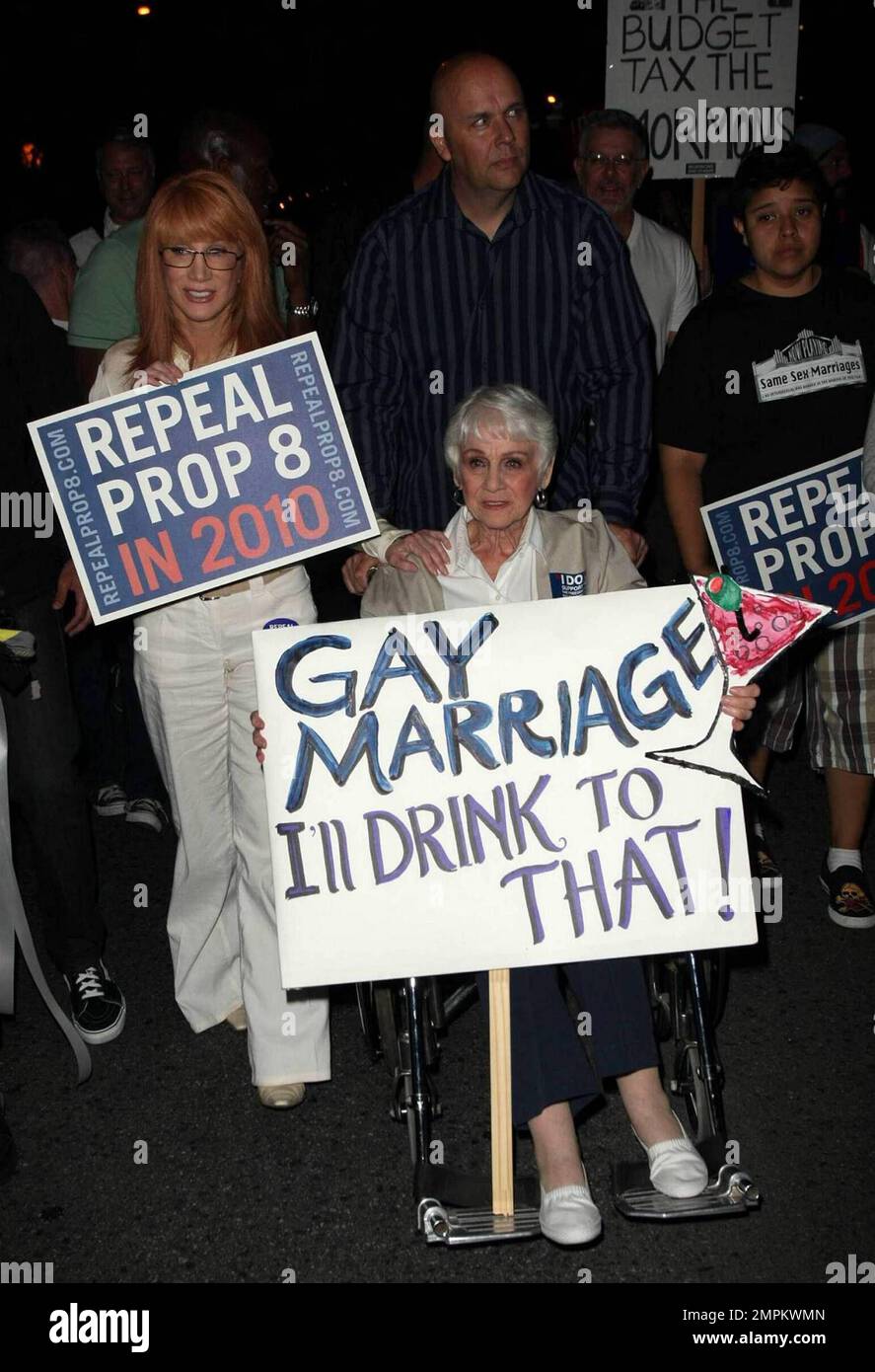 Celebrities Turn out in support of the Proposition 8 Rally to in Santa ...