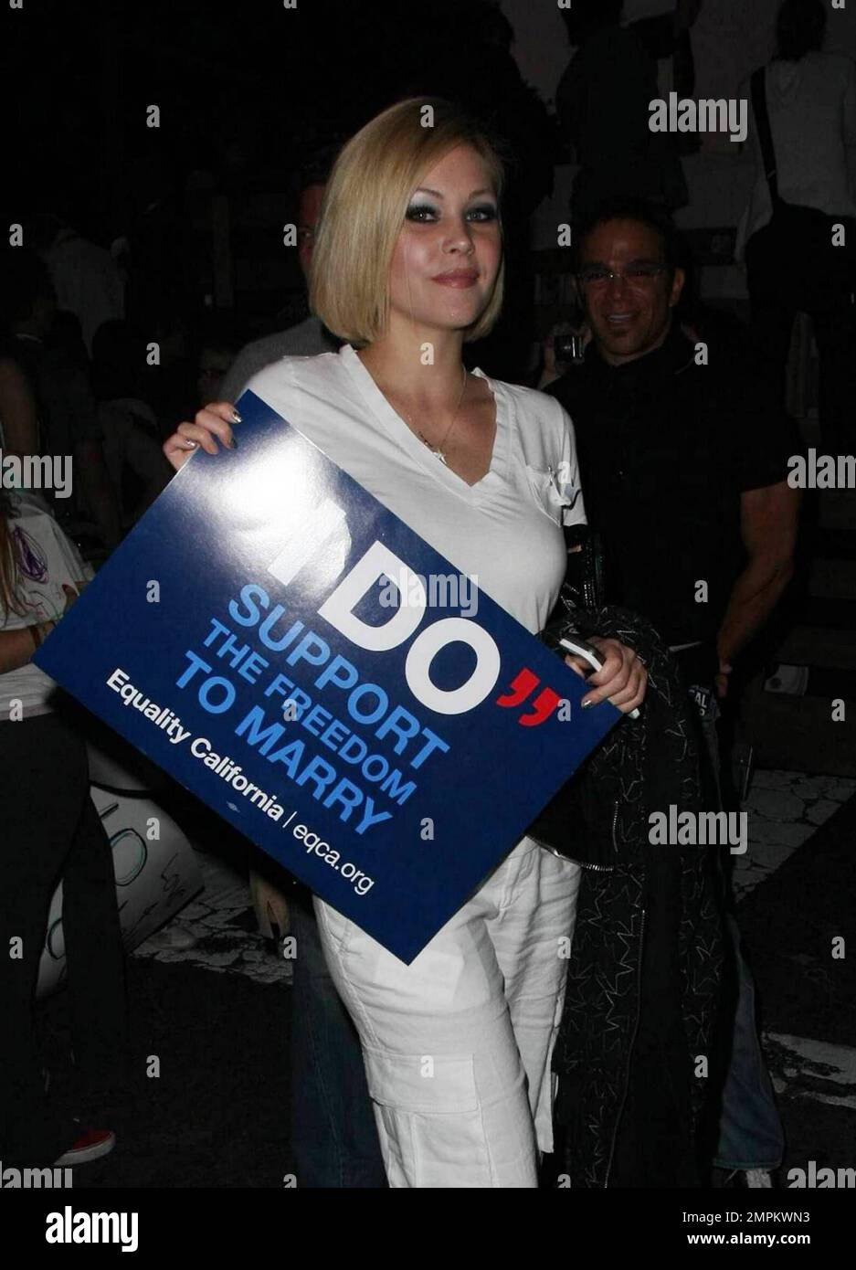 Celebrities Turn out in support of the Proposition 8 Rally to in Santa ...