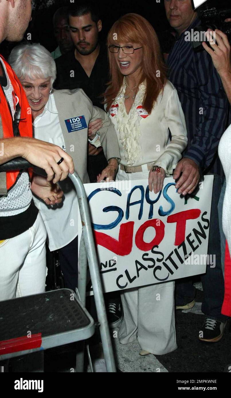 Celebrities Turn out in support of the Proposition 8 Rally to in Santa ...