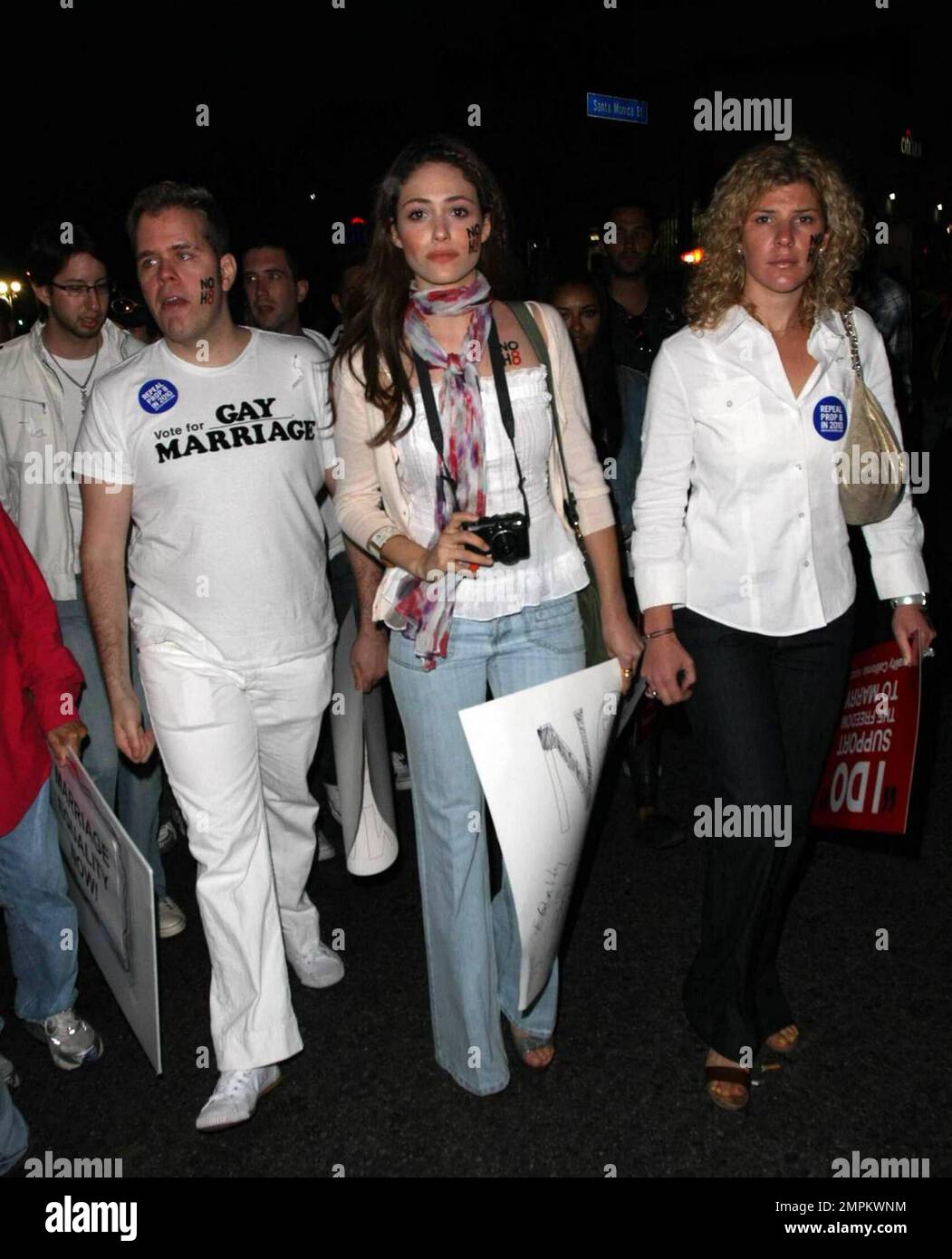 Celebrities Turn out in support of the Proposition 8 Rally to in Santa ...