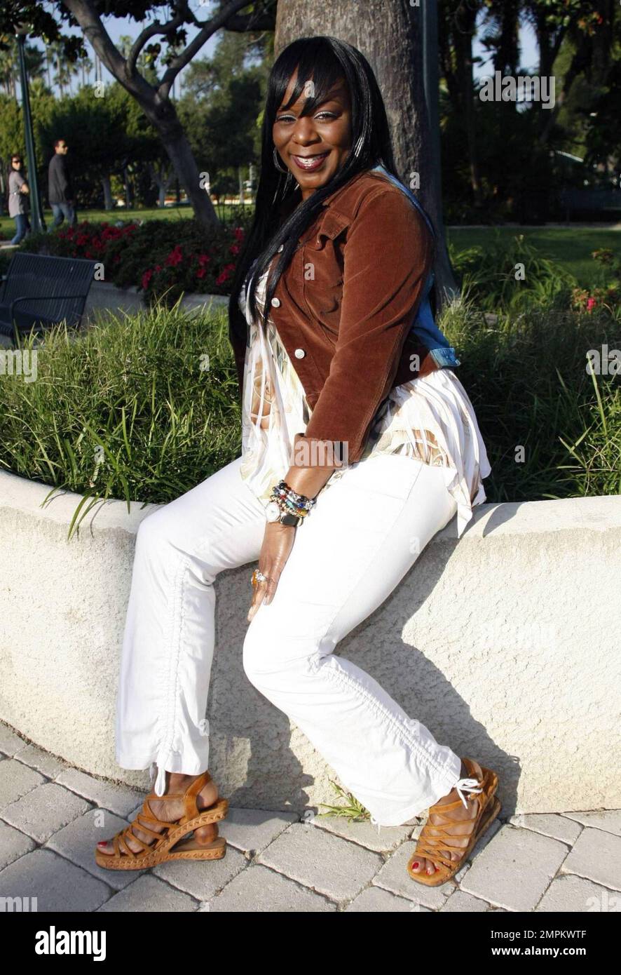 Gramma Funk poses for photos while spending an afternoon at Will Rogers ...