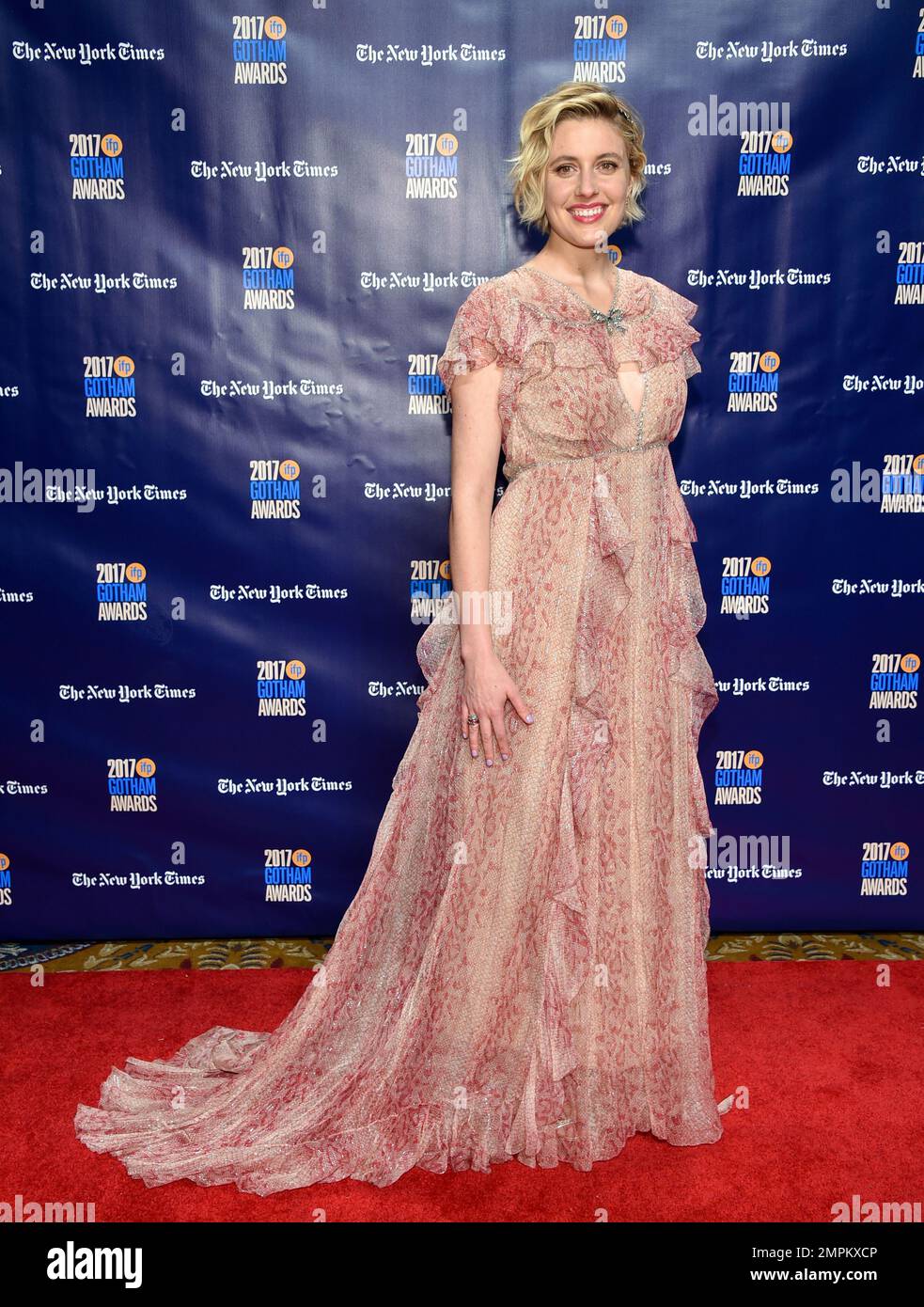 Actress and director Greta Gerwig attends the 27th annual Independent ...