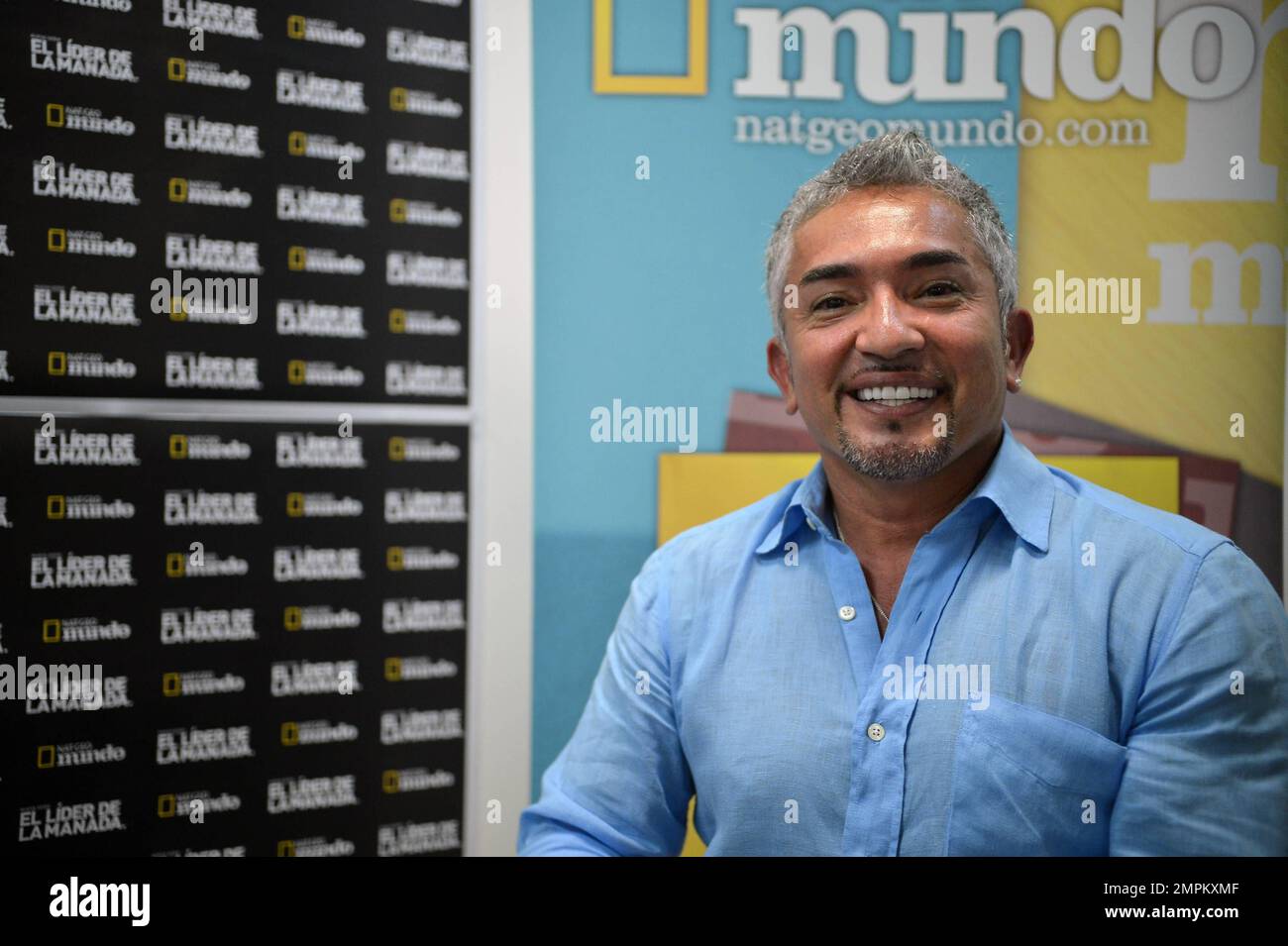 Cesar Millan attends a screening of "El Lider De La Manada" at 101 ...